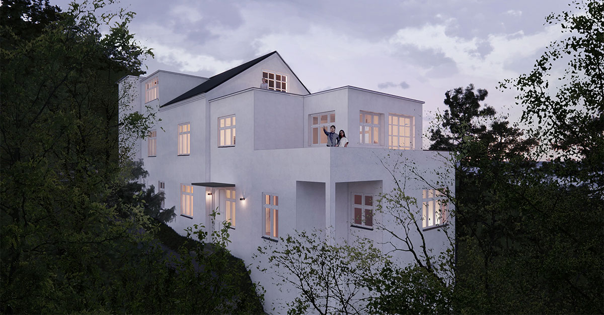 Invest in Danish real estate by buying digital shares